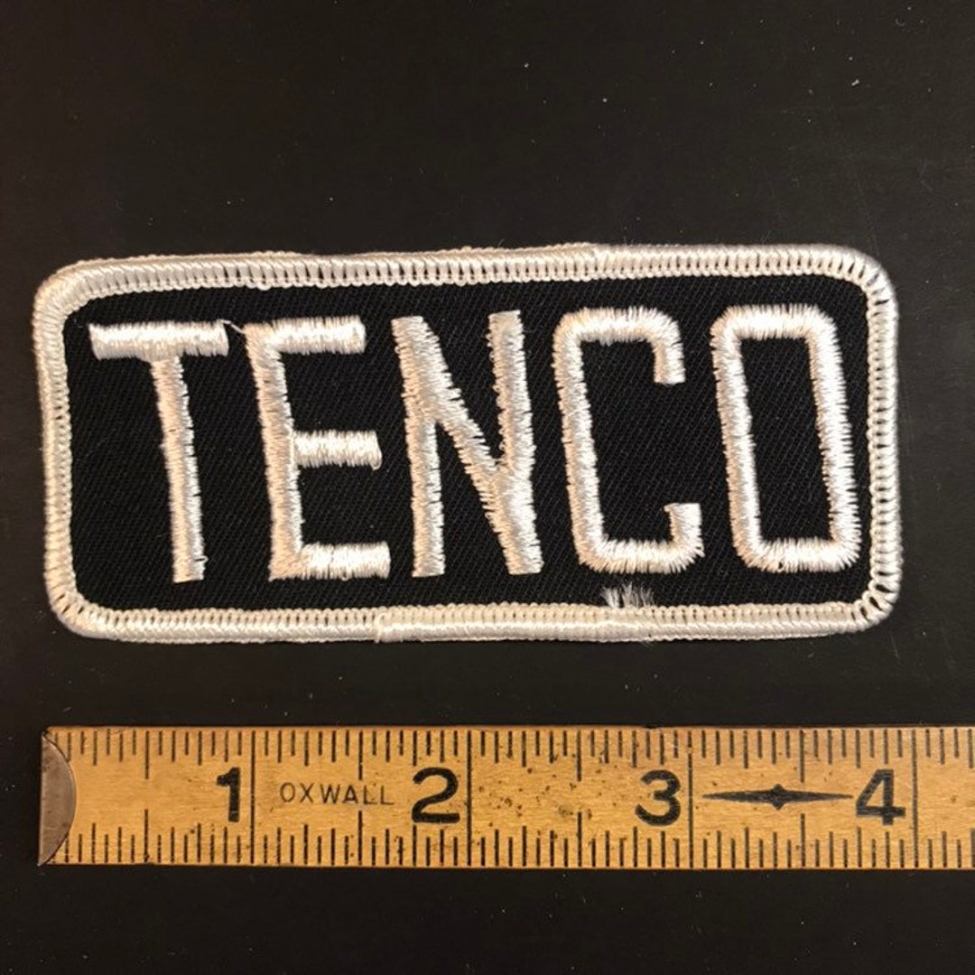 Vintage Tenco Construction Company Logo Sew-on Patch - Etsy