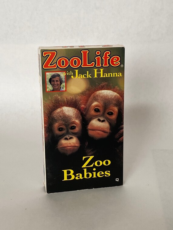 Vintage Zoo Life with Jack Hanna: Zoo Babies VHS Movie Good | Etsy