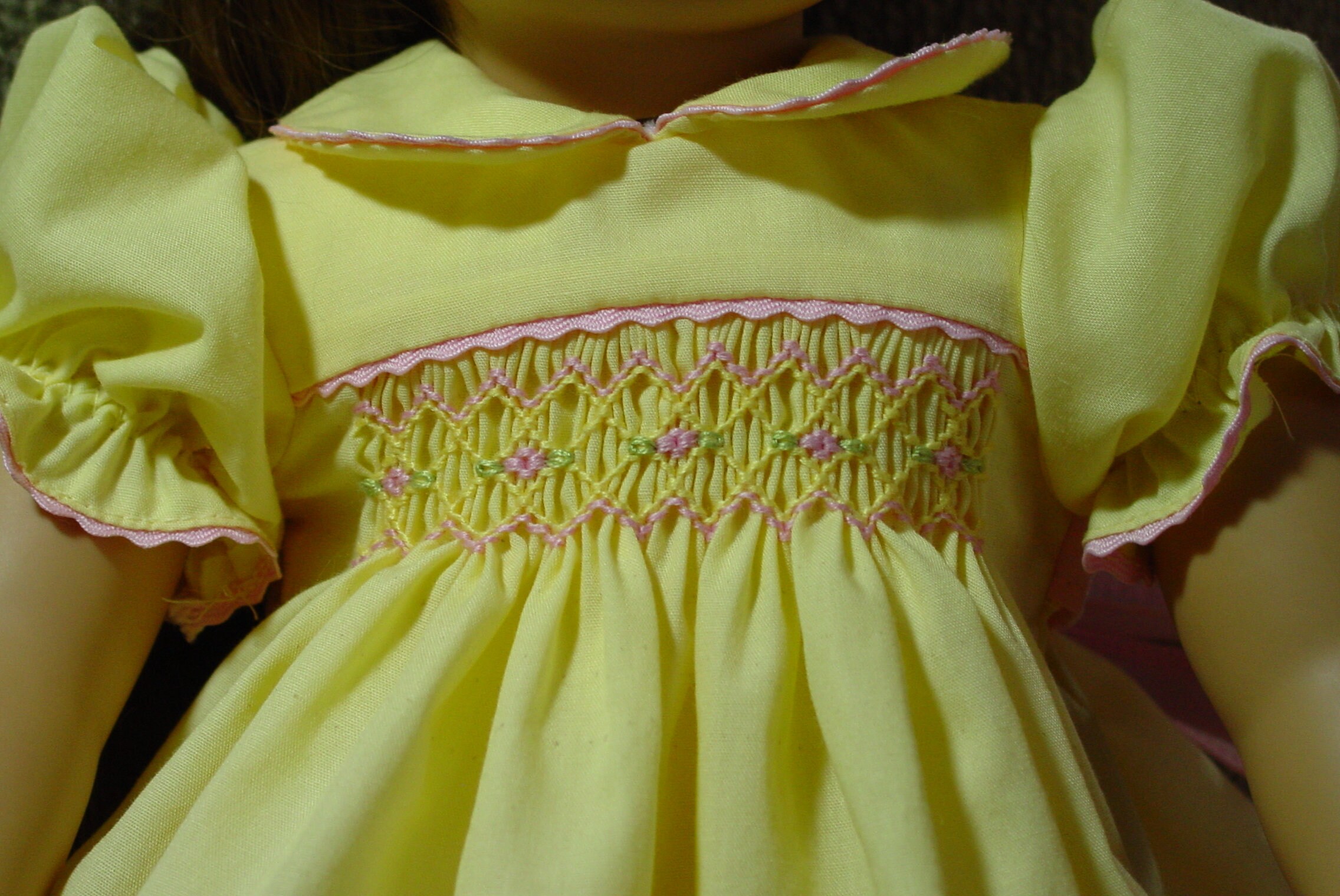 Bonnie June Geometric Smocking Design Plate PDF Bonus Doll Design Plate ...