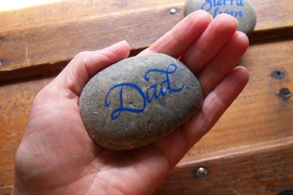 Wedding Favors Custom Party Stones Custom Painted Rocks - Etsy