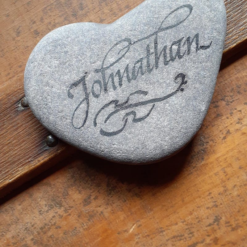 Memorial Favors Stones - Etsy