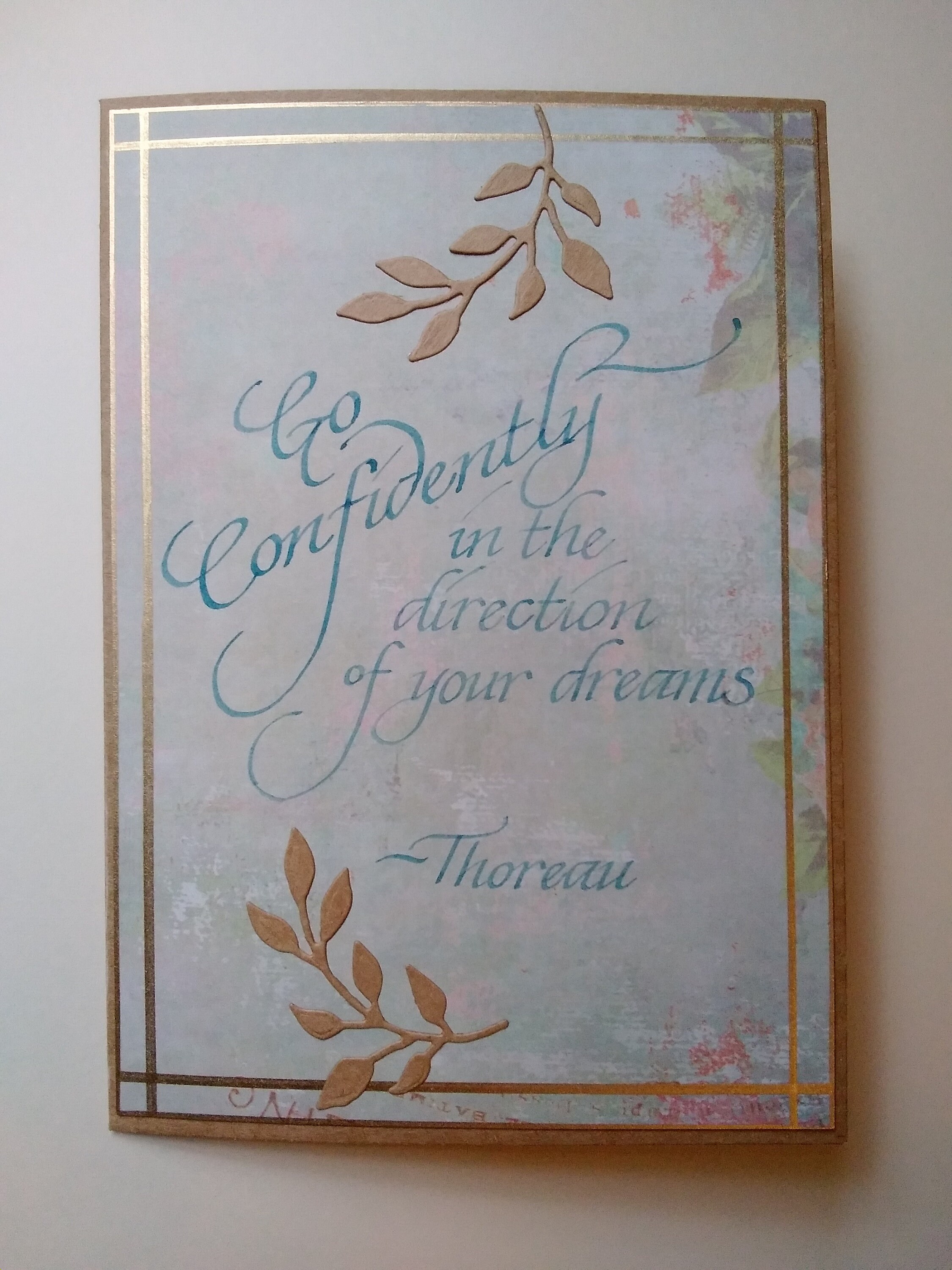 Graduation Card Hand Lettered Greeting Card and Envelope - Etsy