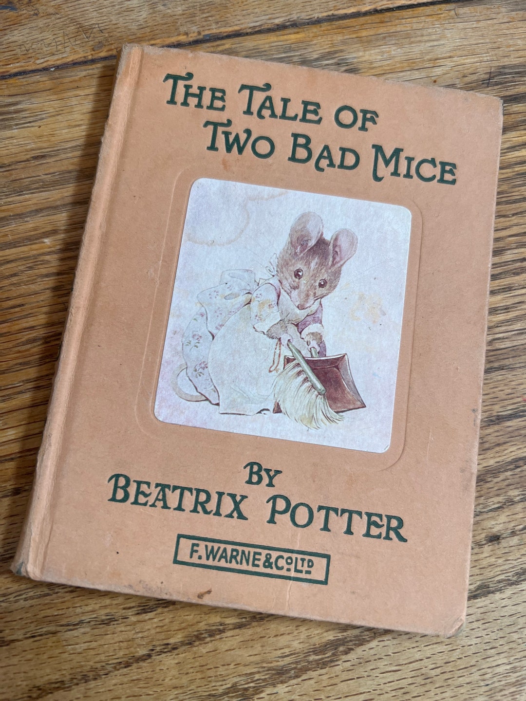 The Tale of Two Bad Mice by Beatrix Potter Vintage Book - Etsy