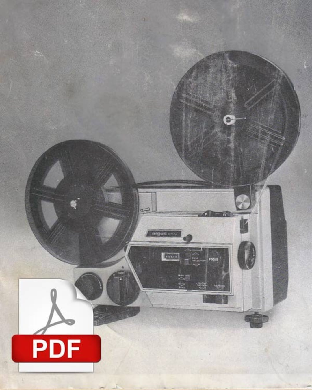 Argus 890Z Dual 8mm Projector Manual - PDF Download - Etsy