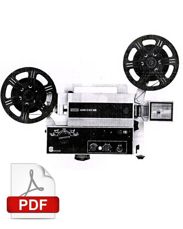 Eumig Mark S 802 / 802D Dual 8mm Projector Manual - PDF Download - Etsy