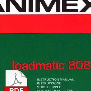 Hanimex Loadmatic 808 Dual 8mm Projector - PDF Download - Etsy