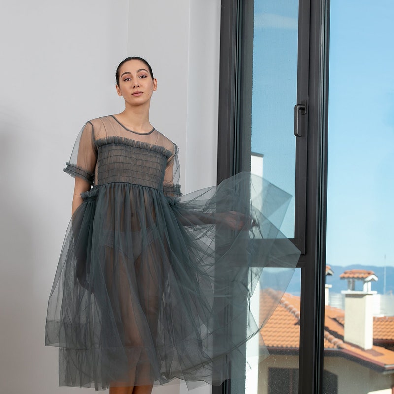 Short See Through Dresses - Etsy