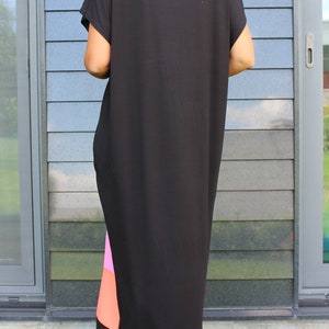 Patchwork Dress, Colorblock Dress, Plus Size Clothing, Colorful Kaftan ...