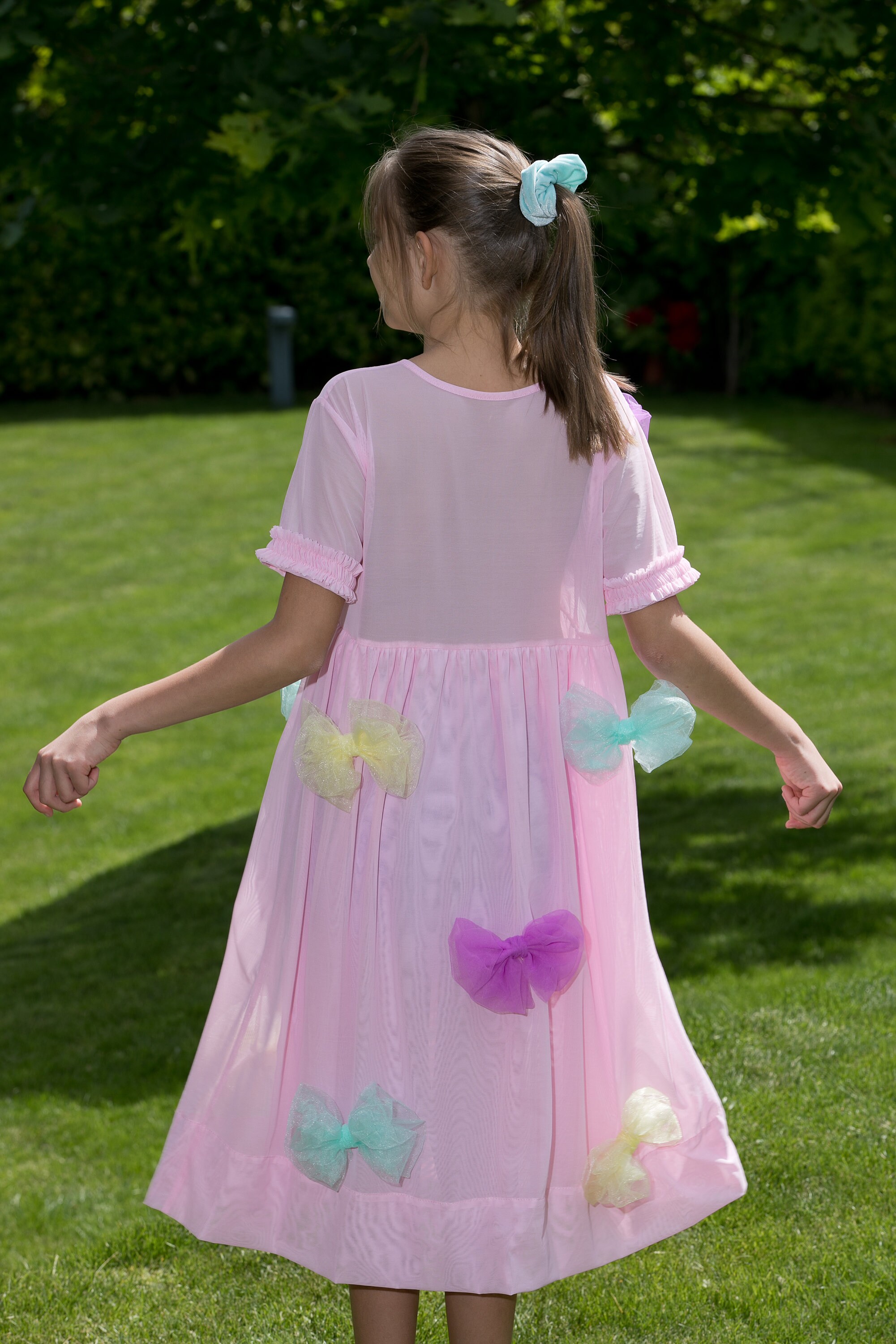 Girls Dress Girls Tulle Dress Pink Tulle Dress for Girls | Etsy