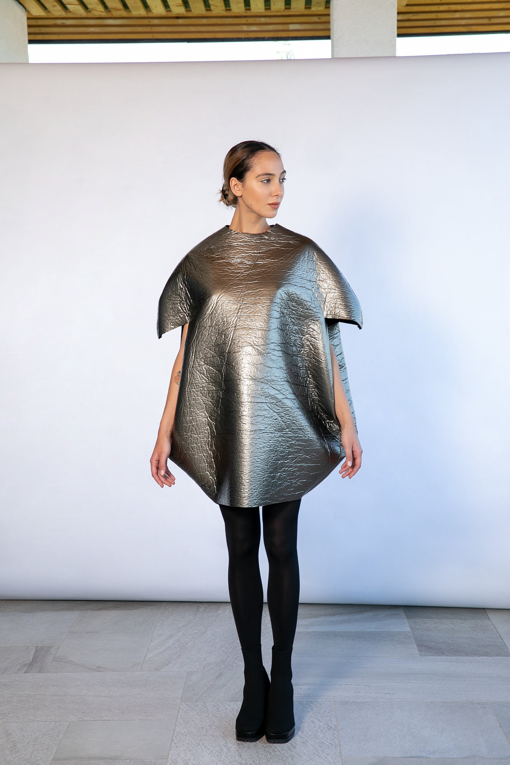 Futuristic Silver Clothing