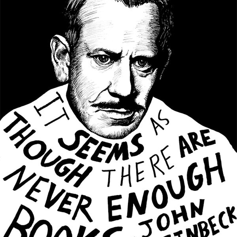 John Steinbeck - Etsy