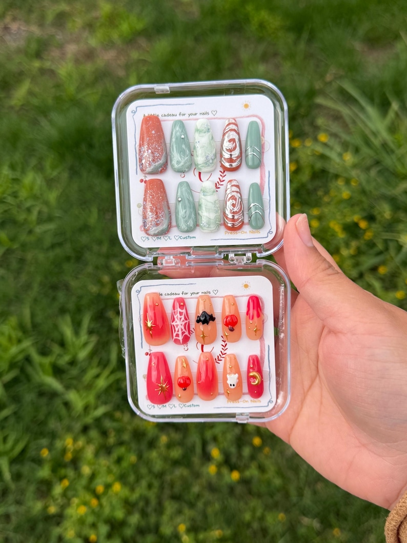 Custom Press on Nails - Etsy