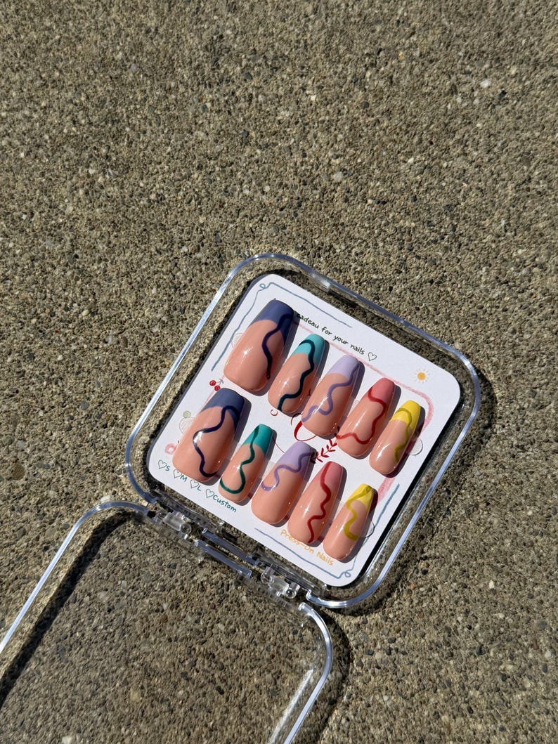 Custom Press on Nails - Etsy
