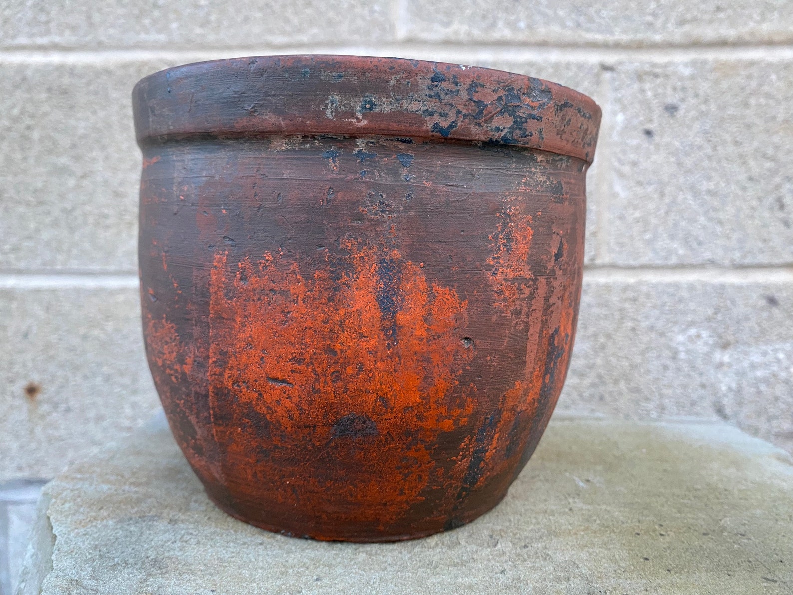 Antique Redware Chamber Pot 1800s Utilitarian Pottery USA - Etsy