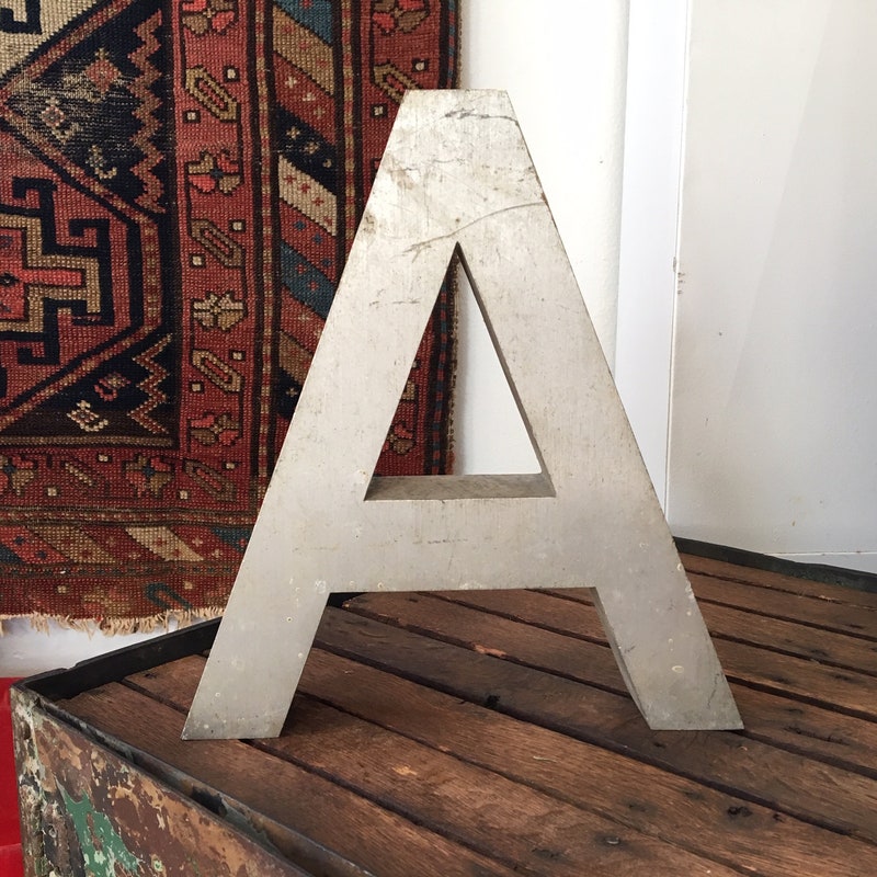 Vintage Sign Letter - Etsy