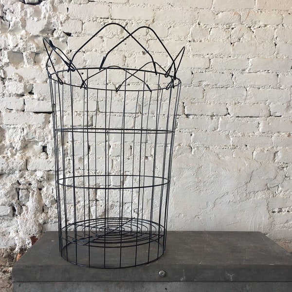 Wire Laundry Basket - Etsy