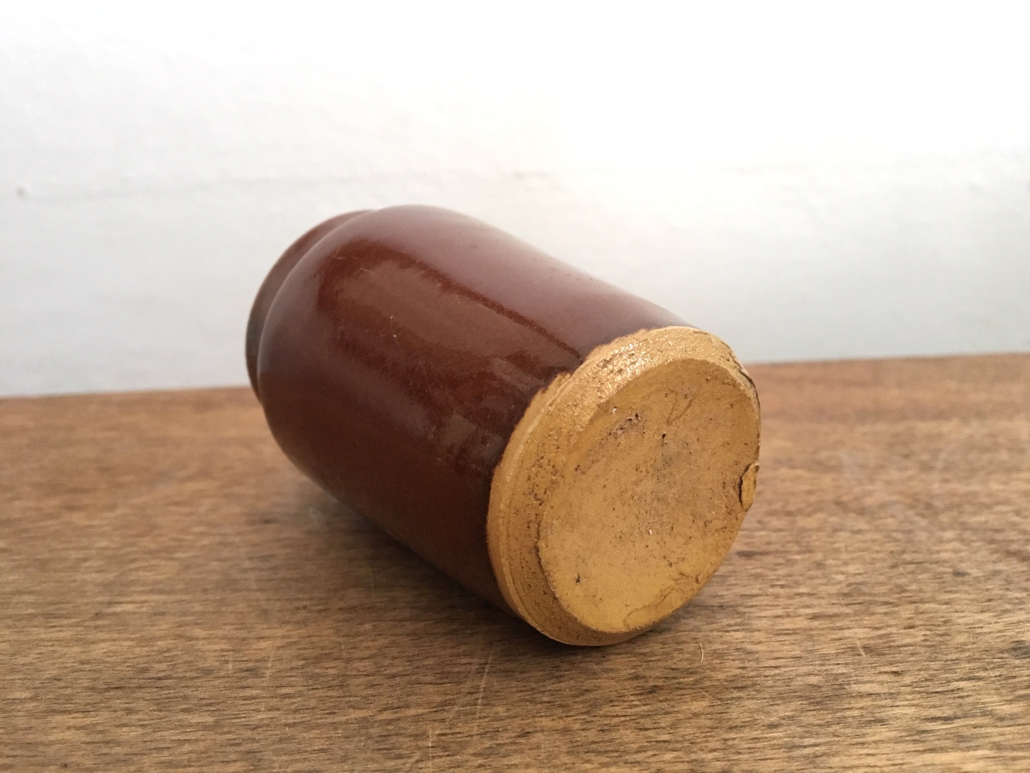 Antique Creamer Pot, English Stoneware, Plain Pottery From 1800s Item ...