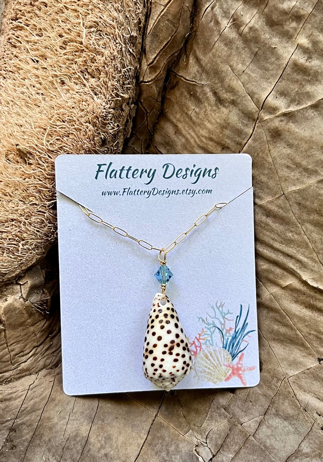 Hawaiian Flea Cone Shell Necklace - Etsy