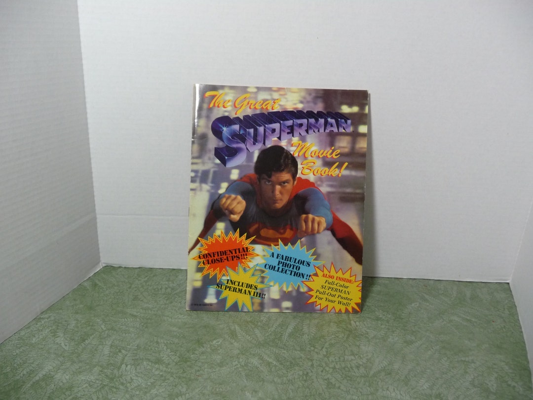 The Great Superman Movie Book - Etsy