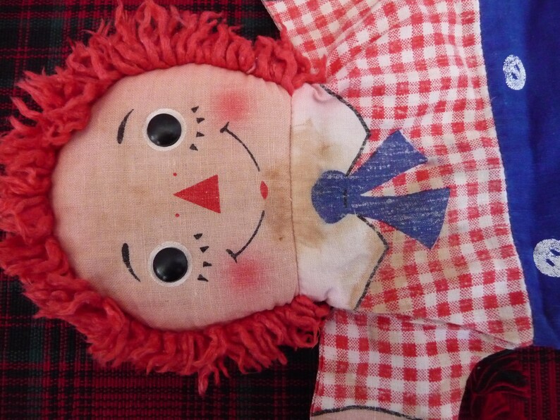 Raggedy Andy Puppet, Knickerbocker Toy Co, 9" Tall, Knickerbocker - Etsy