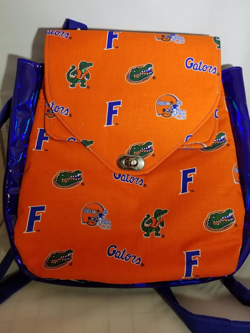 Florida Gators Backpack Purse Florida University. Made From - Etsy
