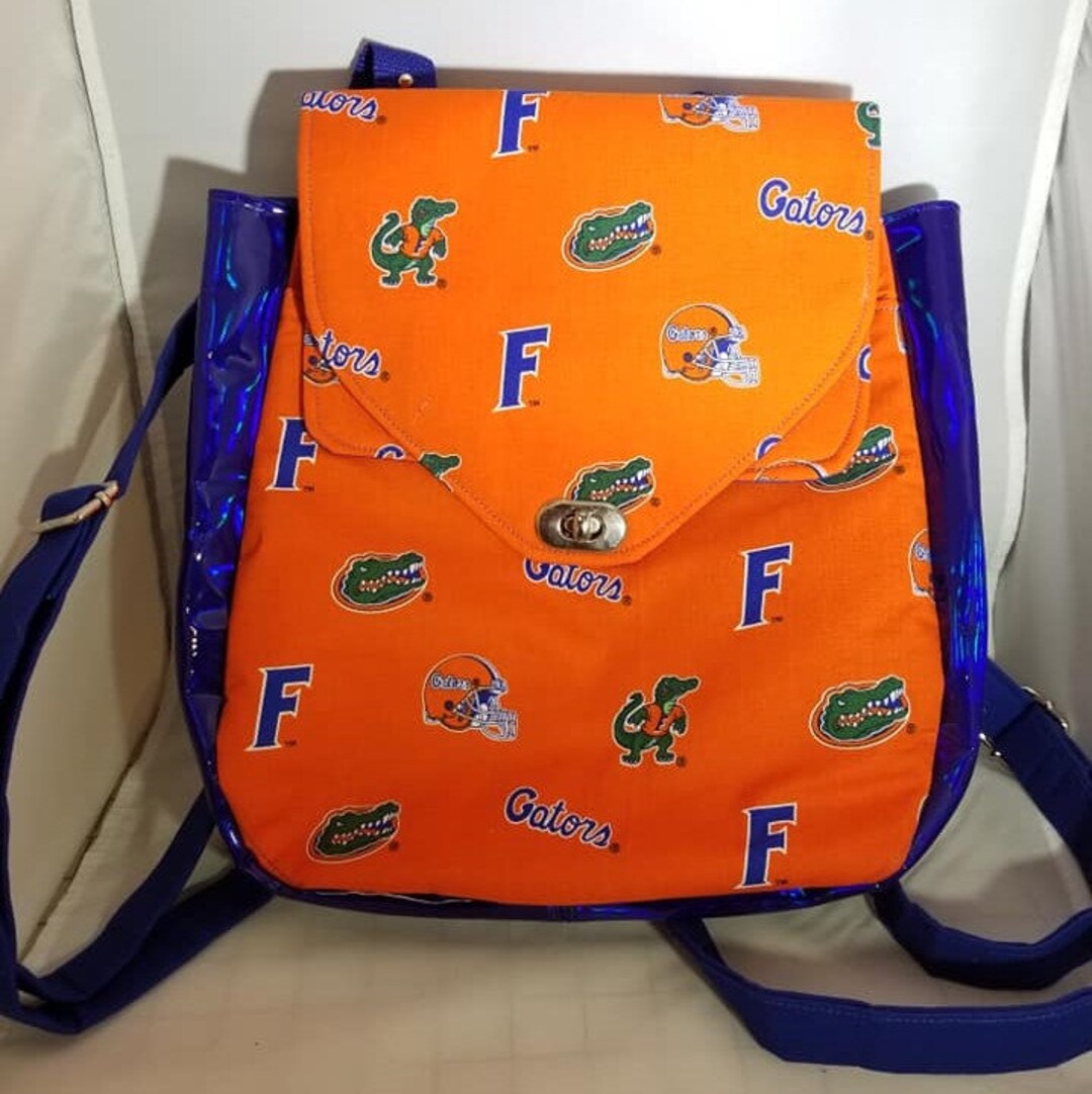 Florida Gators Backpack Purse Florida University. Made From - Etsy