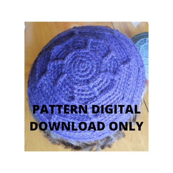 Pattern for Mens Jacobs Wheel Kippah Digital Download Only | Etsy