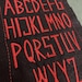 Ghostbusters Font Embroidery Design: 1.5" Nametag Letters (digital ...