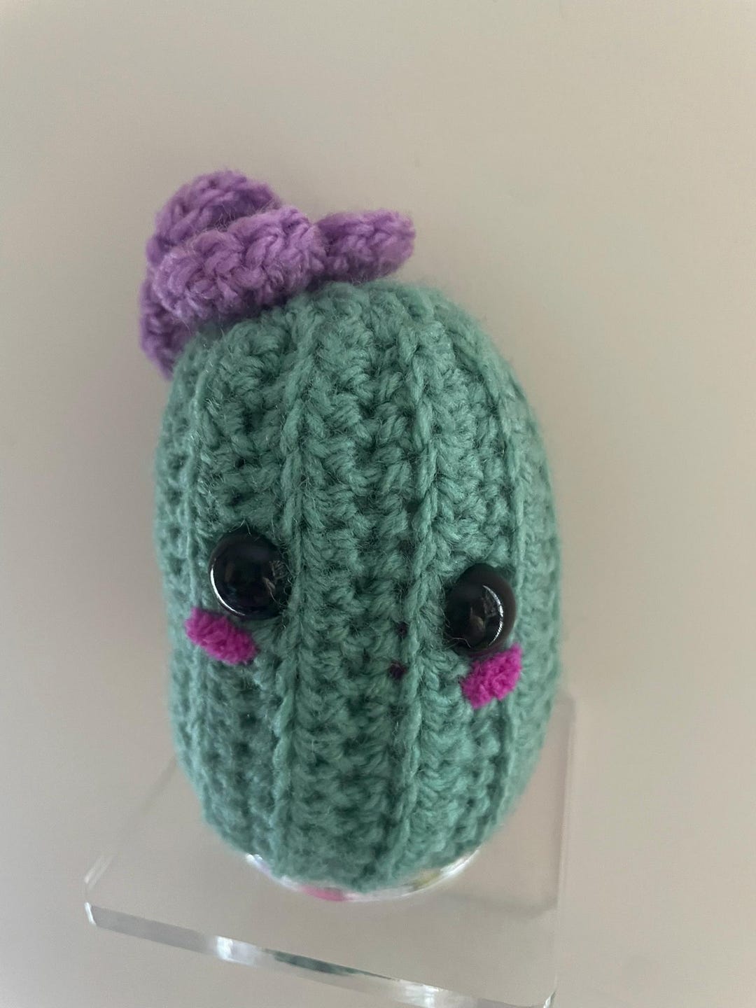 Crochet Squishy Cactus - Kawaii Cactus- Handmade Stress Toy - Etsy