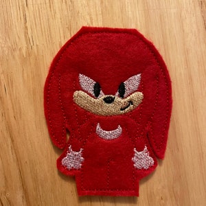 Finger Puppets - Sonic the Hedgehog, Tails, Knuckles - Etsy Australia