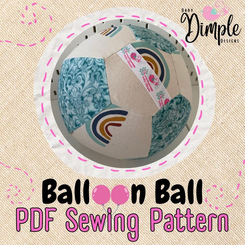Balloon Ball PDF Sewing Pattern - Etsy