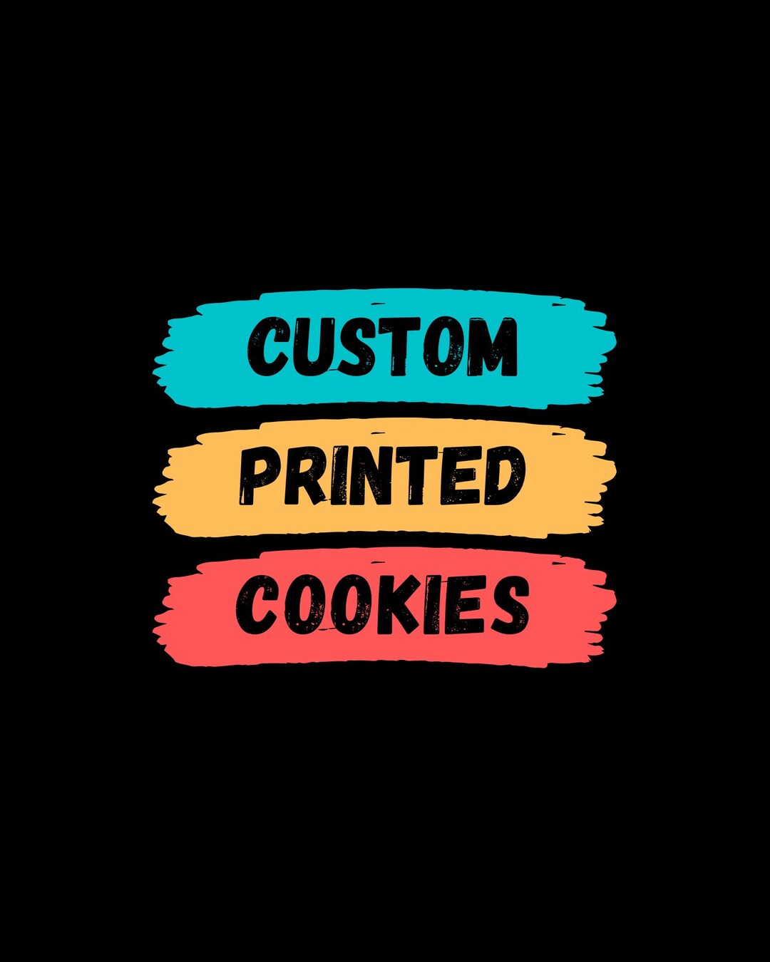 Custom Decorated Cookies Print Any Image on a Cookie Made to Order ...