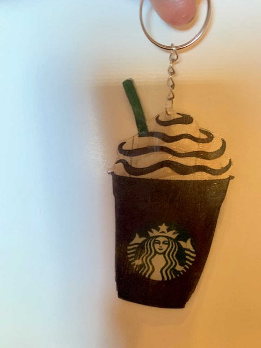Mocha Frappe Starbuck Keychain - Etsy