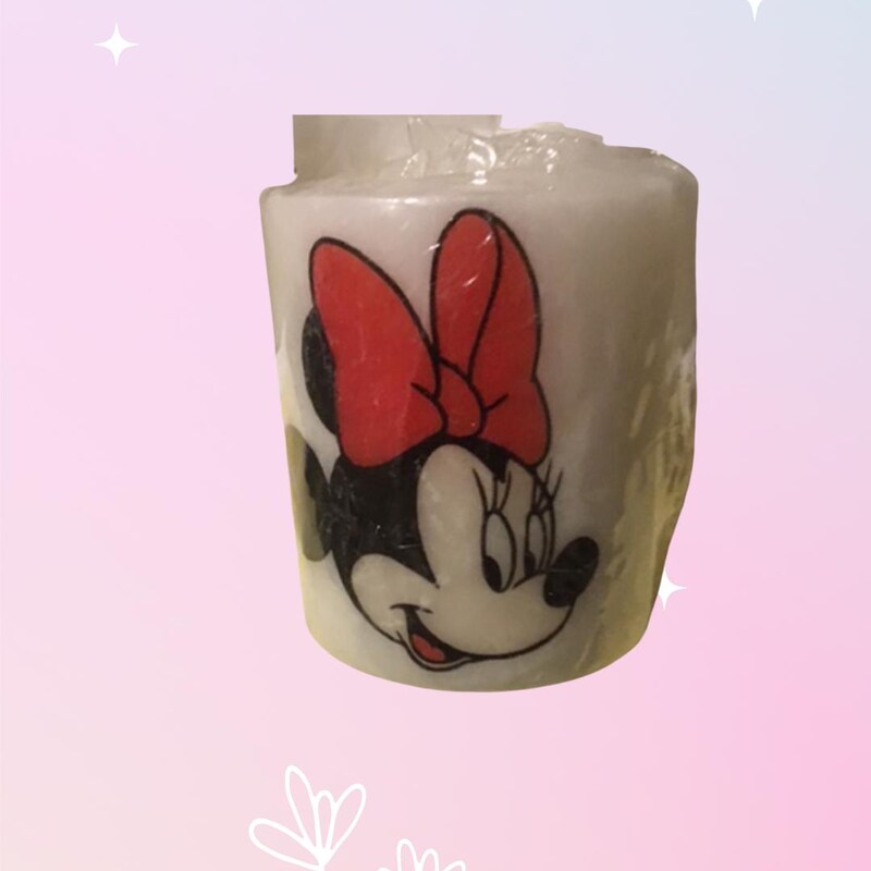 Minnie Mouse Candle - Etsy