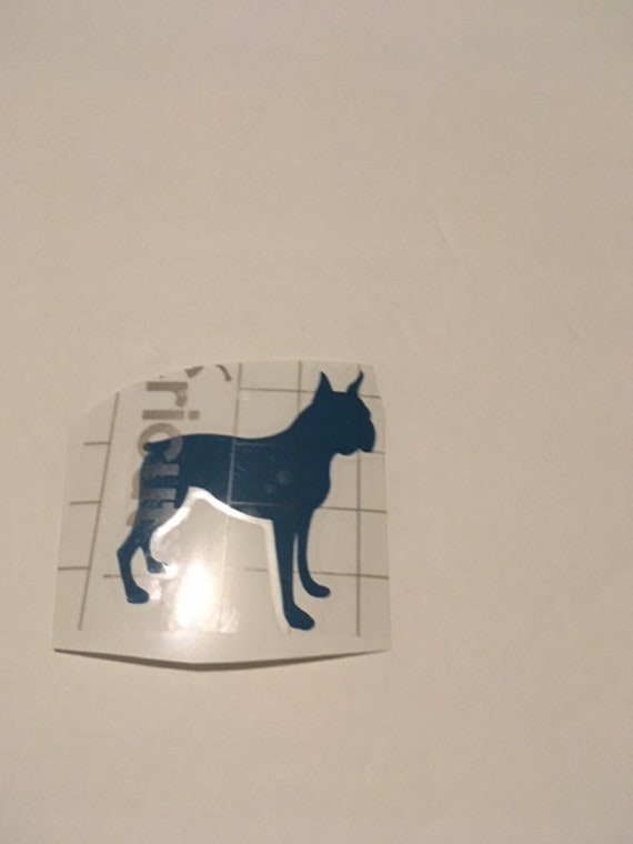 Dog Permanent vinyl decal | Etsy