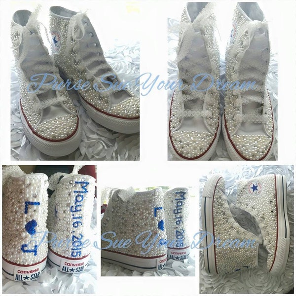 Custom Converse - Etsy