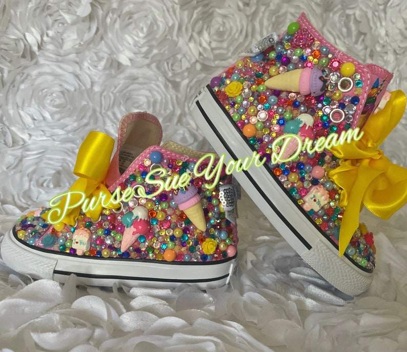 Ice Cream Birthday Converse Sweet One/ice Cream Shoppe | Etsy