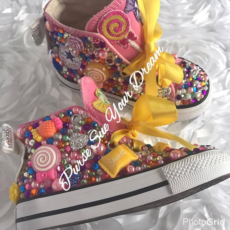 Custom Candyland Birthday Converse Shoes Candyland/candy - Etsy