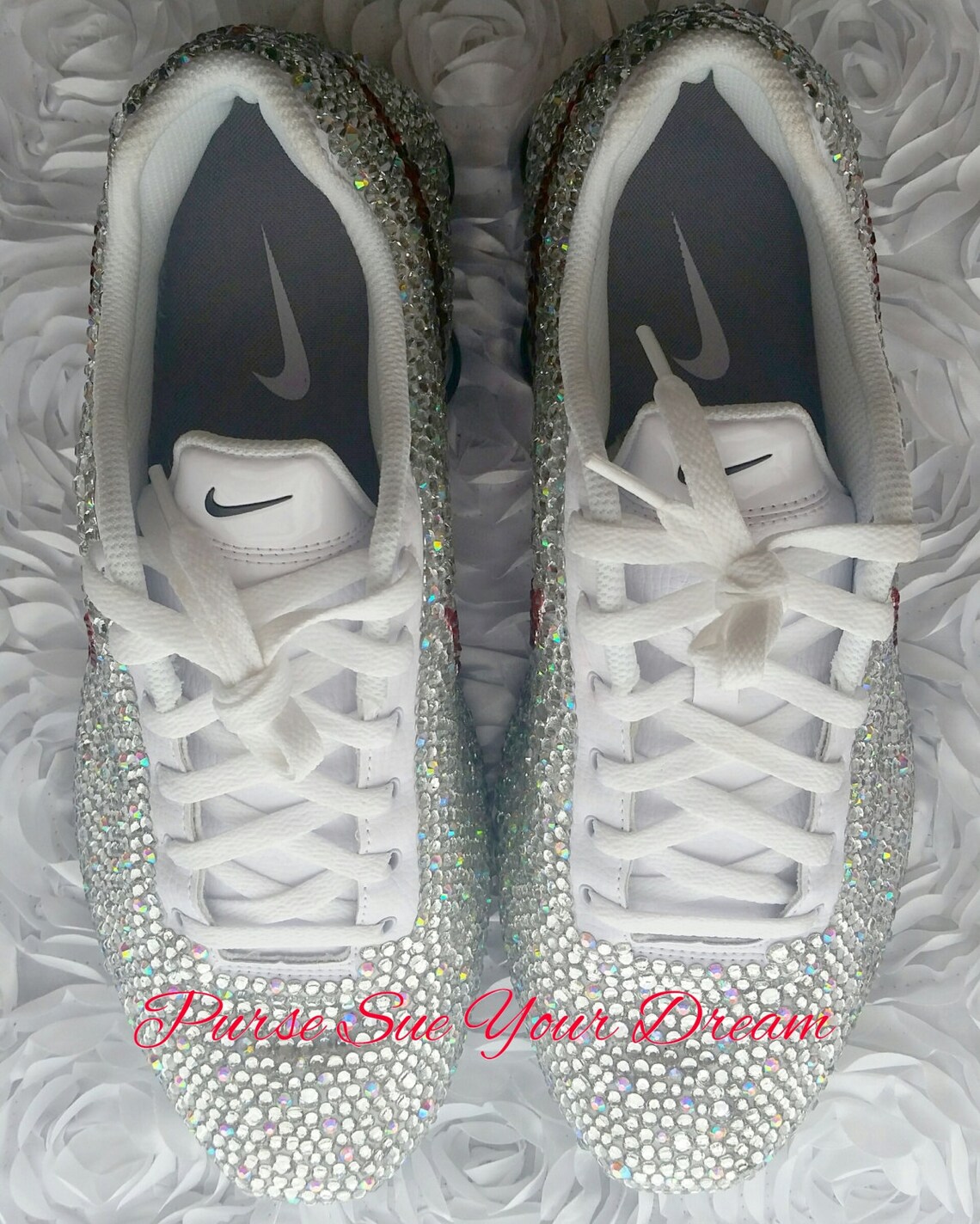 Custom Made Nike Shox Designed Shoes Swarovski Crystal - Etsy Canada