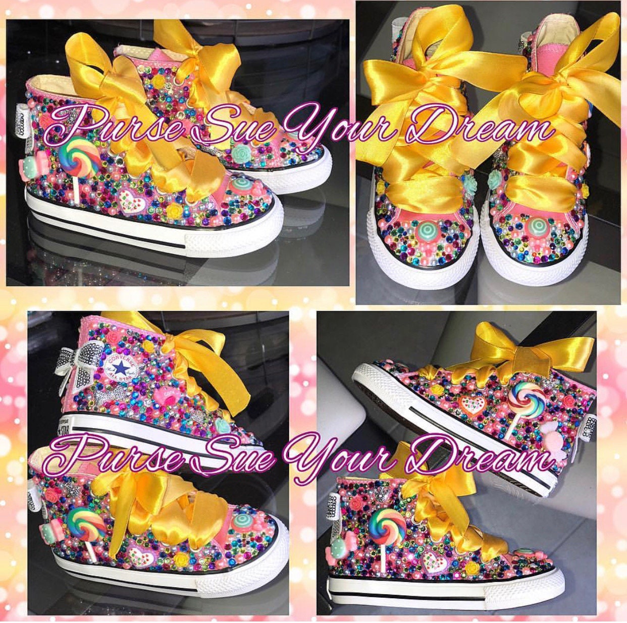 Candyland Birthday Converse Candyland/candy Shoppe Birthday - Etsy