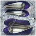 Custom Amethyst Purple Swarovski Crystal Rhinestone Ballet Flat Shoes ...