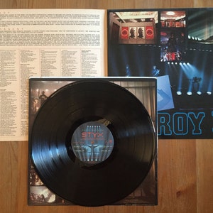 STYX Kilroy Was Here 1983 Vintage Vinyl A&M 12 - Etsy