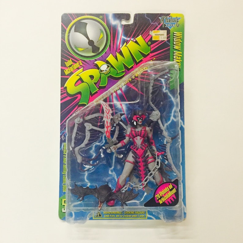 Vintage Spawn: Widow Maker - Sealed on Card 1996 - Etsy