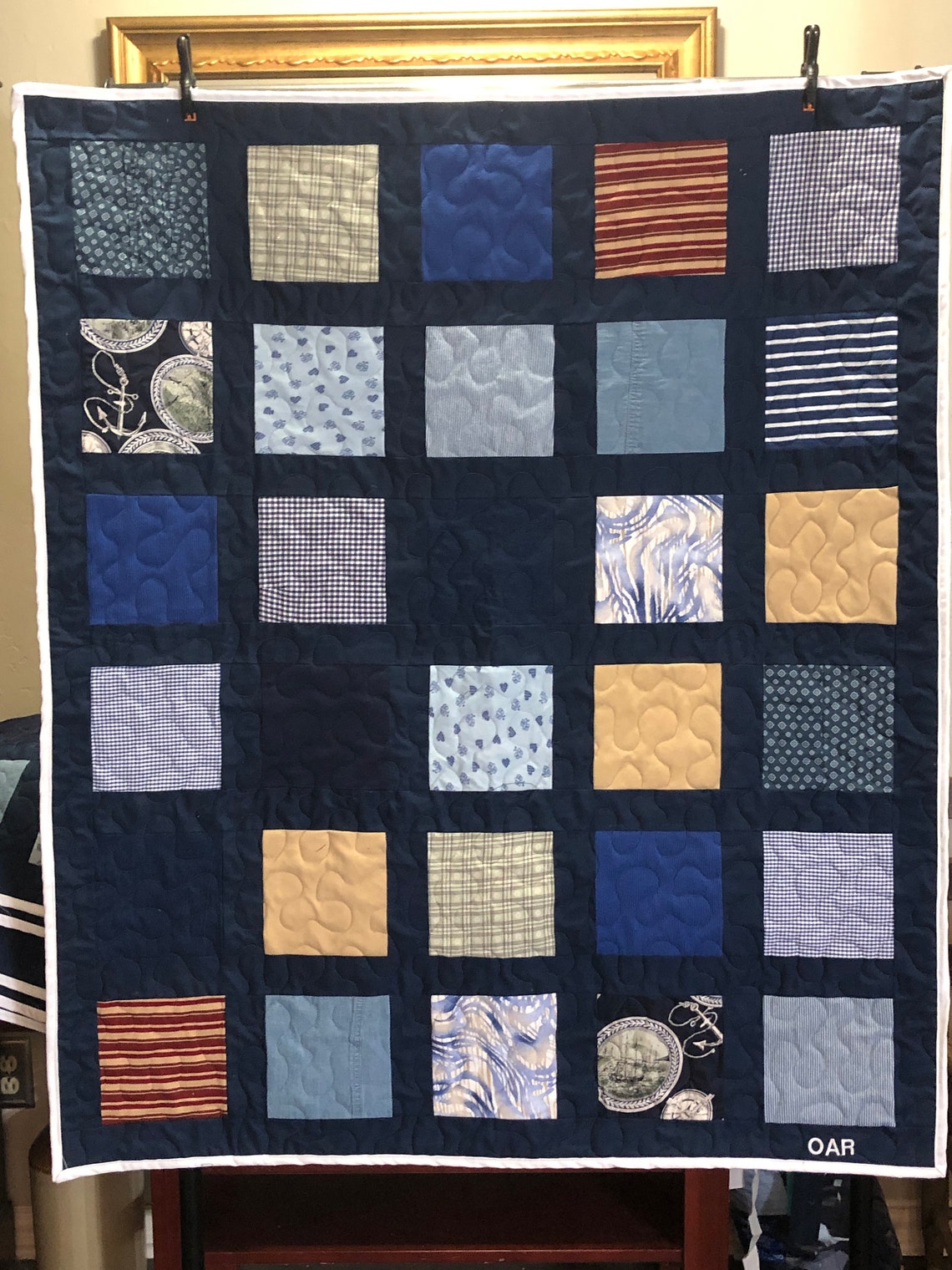 Grief Quilt Made From Loved Ones Clothing DEPOSIT ONLY - Etsy