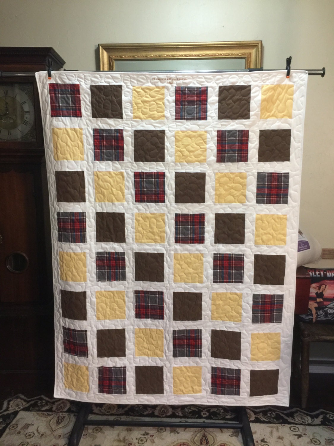 Grief Quilt made from Loved Ones clothing DEPOSIT ONLY | Etsy
