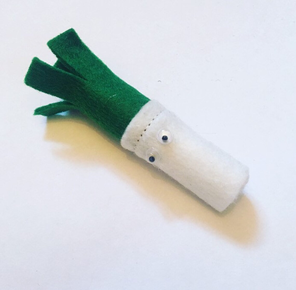 Felt Leek Brooch, St David's Day - Etsy