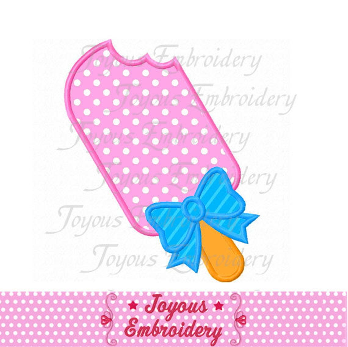 Instant Download Popsicle Applique Machine Embroidery Design - Etsy