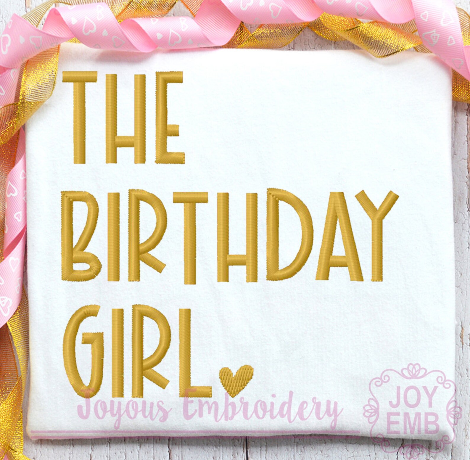 The Birthday Girl Embroiderybirthday Girl Tee - Etsy