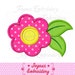 Flower Applique Embroidery Design,spring Machine Embroidery File,easter ...
