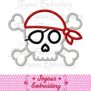 Pirate Skull Applique Embroidery Design,pirate Birthday Applique,skull ...